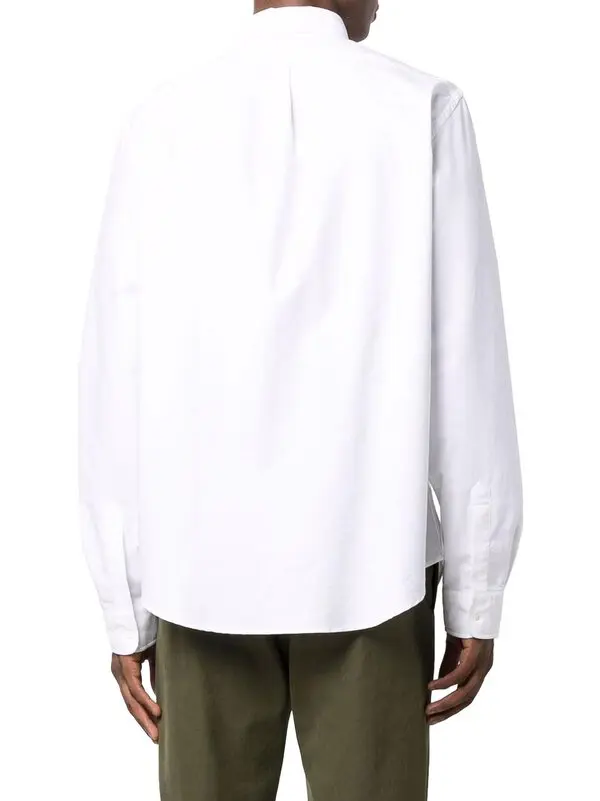 Aspesi Button-down Long-sleeve Shirt - White