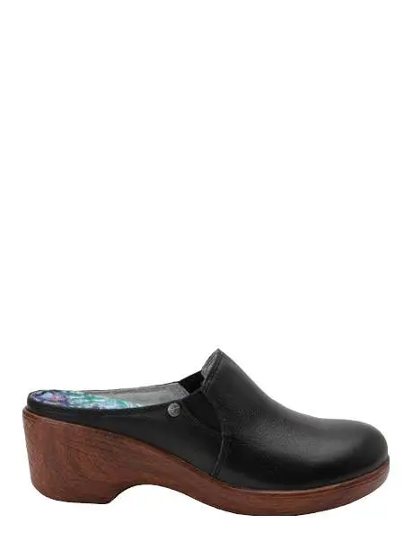 ALEGRIA BY PG LITE Serenti Platform Clog - Obsindian Leather