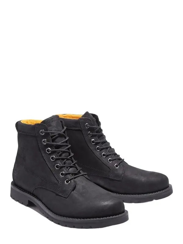 Timberland Redwood Falls Waterproof Moc Toe Boots - Jet Black