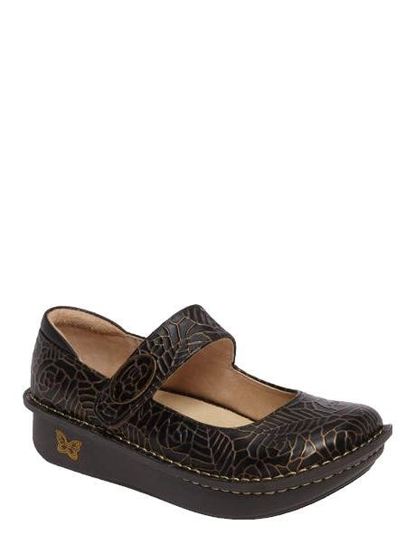 ALEGRIA Paloma Platform Mary Jane - Chestnut
