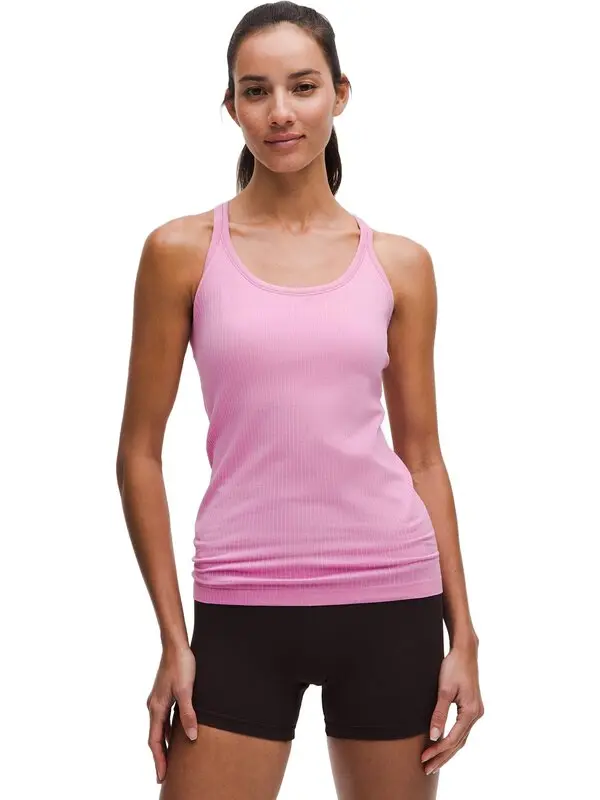 Lululemon Ebb To Street Tank Top - Pink Frosting