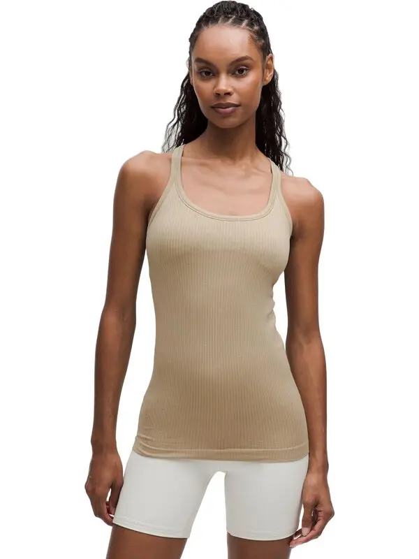 Lululemon Ebb To Street Tank Top - Sheer Oak
