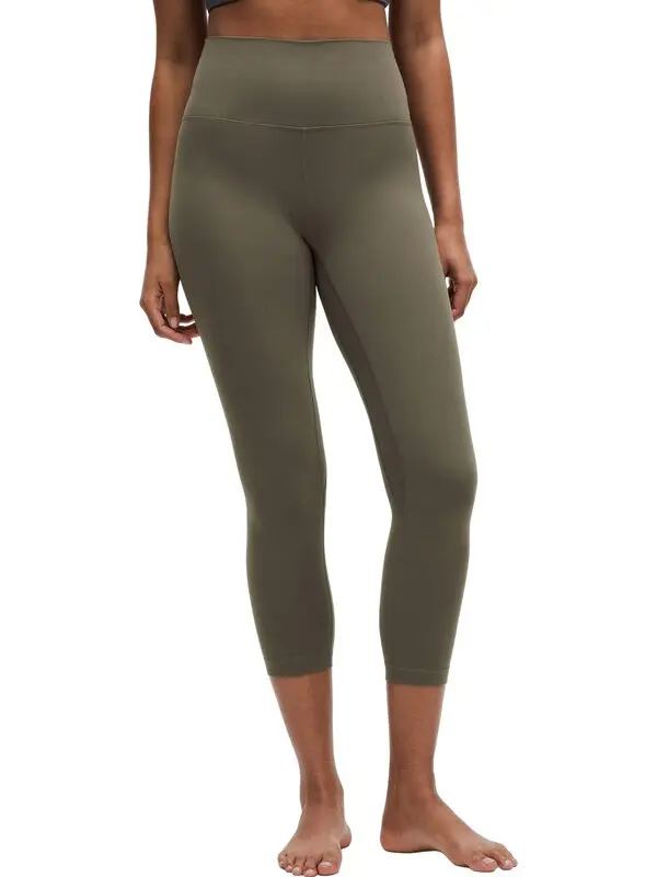 Lululemon Align™ High-rise 23" Cropped Leggings - Army Green