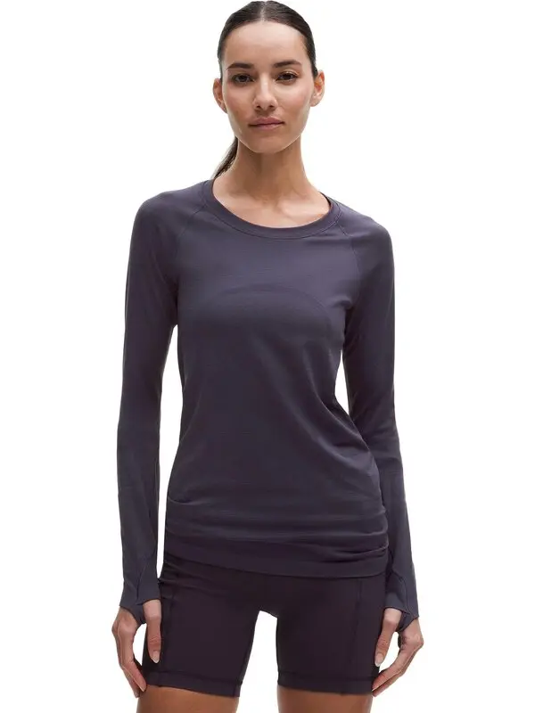 Lululemon Swiftly Tech Long-sleeve Shirt 2.0 - Atmospheric Purple/atmospheric Purple