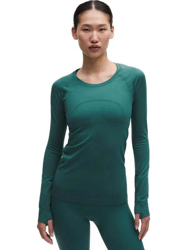 Lululemon Swiftly Tech Long-sleeve Shirt 2.0 - Deep Marina/deep Marina