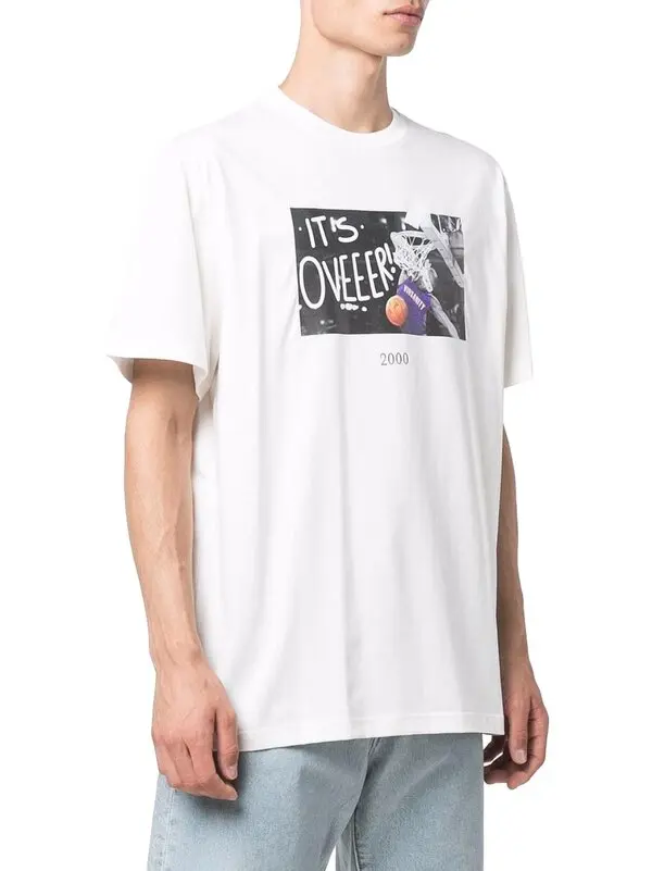 THROWBACK. It's Over Print T-shirt - White