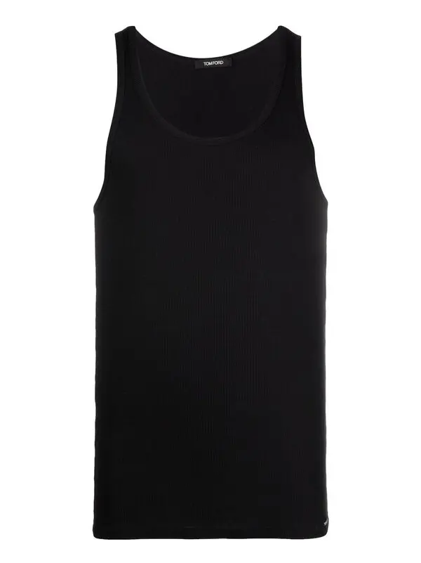 TOM FORD Sleeveless Tank Top - Black