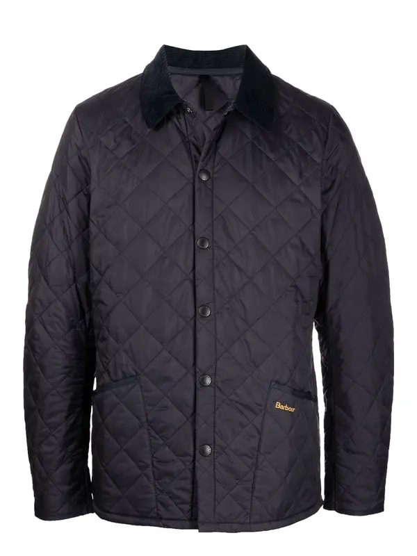 Barbour Quilted Rain Jacket - Blue