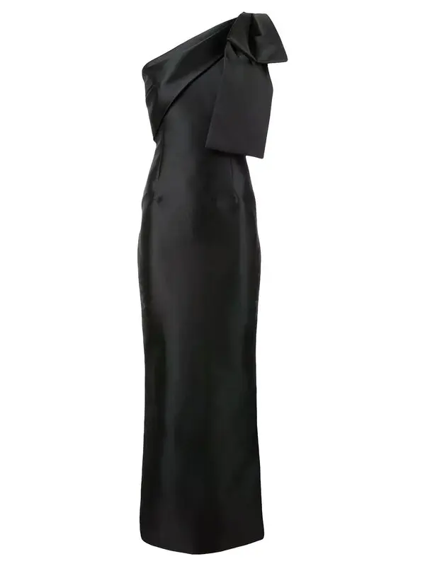 Sachin & Babi Bonnie Fitted Gown - Black