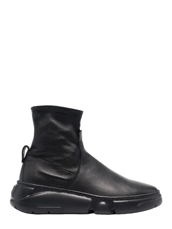 Agl Miledy Ankle Leather Boots - Black