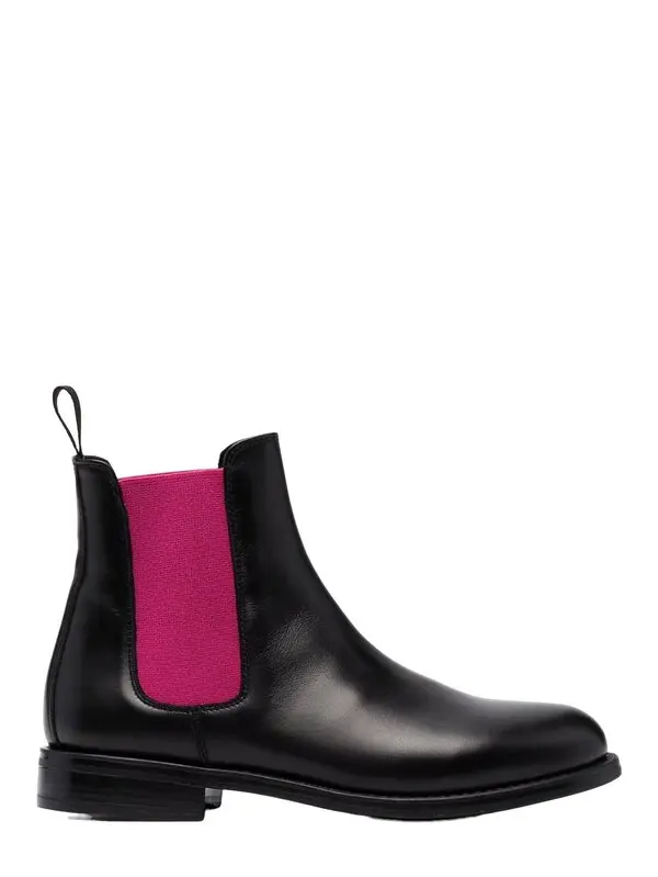 SCAROSSO Claudia Ankle Boots - Black