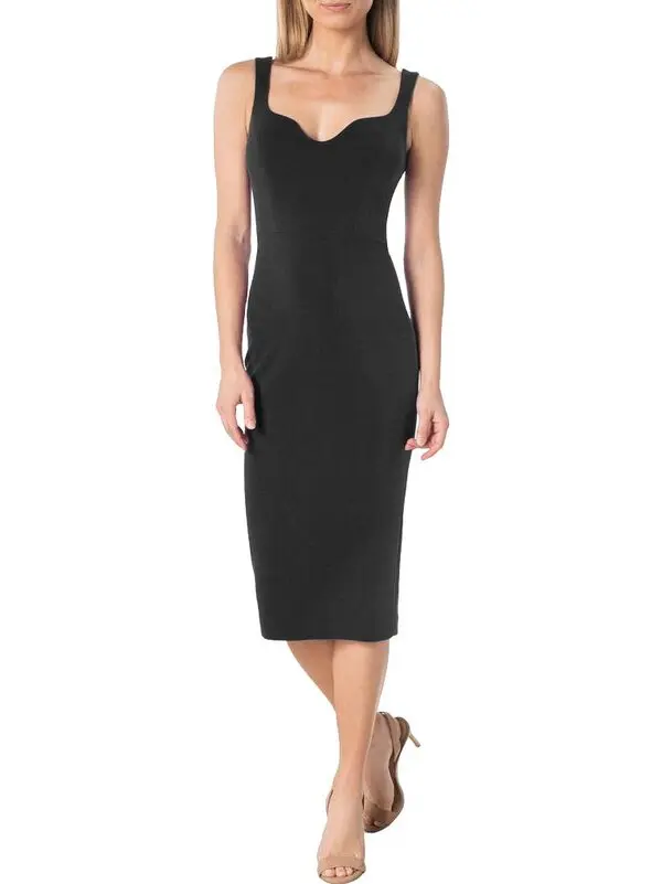 Dress The Population Sloane Sleeveless Sheath Dress - Black
