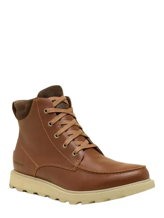 Sorel Madson Ii Moc Toe Waterproof Boots - Velvet Tan/tobacco