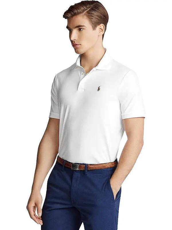 Polo Ralph Lauren Soft Cotton Polo Shirt - White