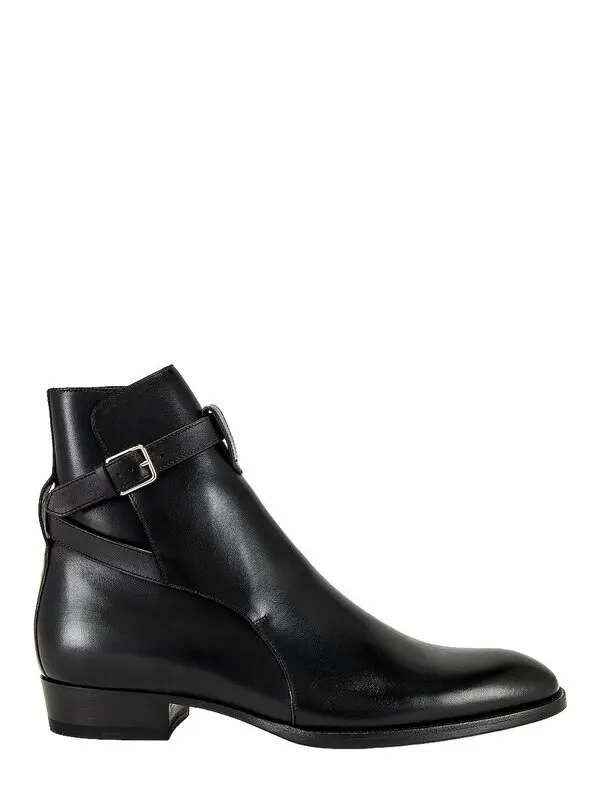 Saint Laurent Wyatt 30 Boots - Nero