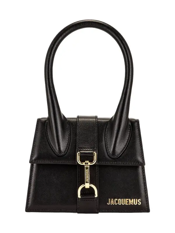 Jacquemus Le Chiquito Montagne Moyen Bag - Black