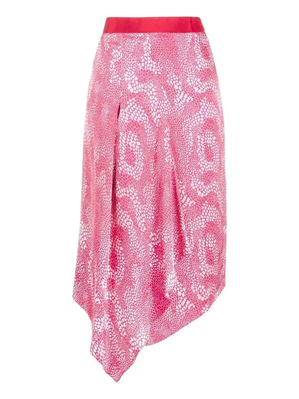 Isabel Marant Vaiami Printed Skirt - Pink