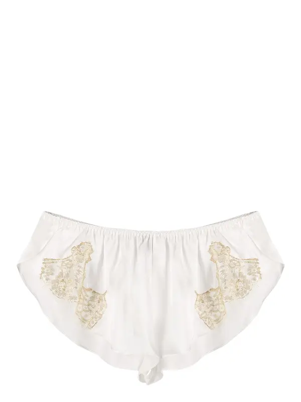 GILDA & PEARL Gina Tap Pants - White