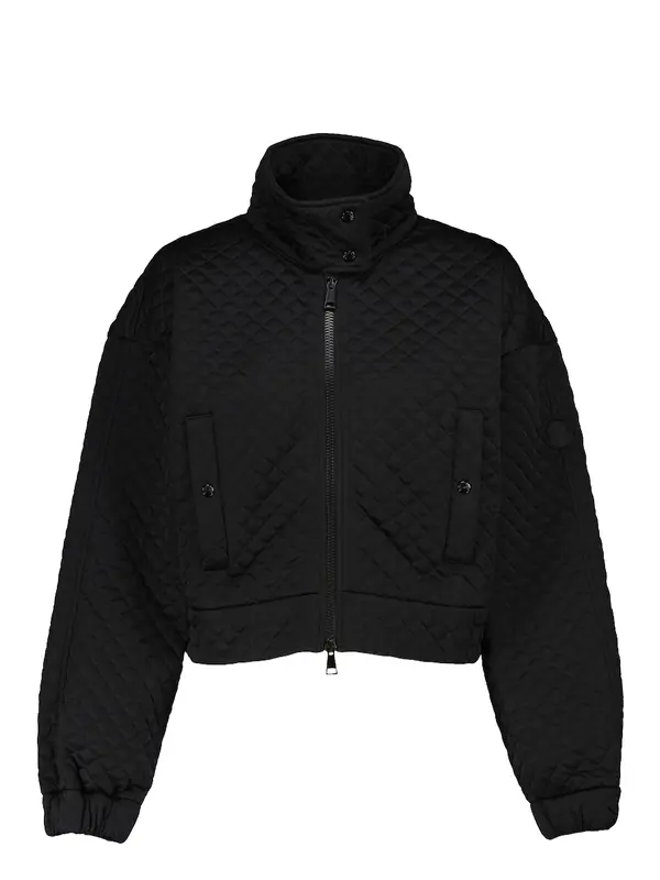 Moncler Quilted Jacket - Black