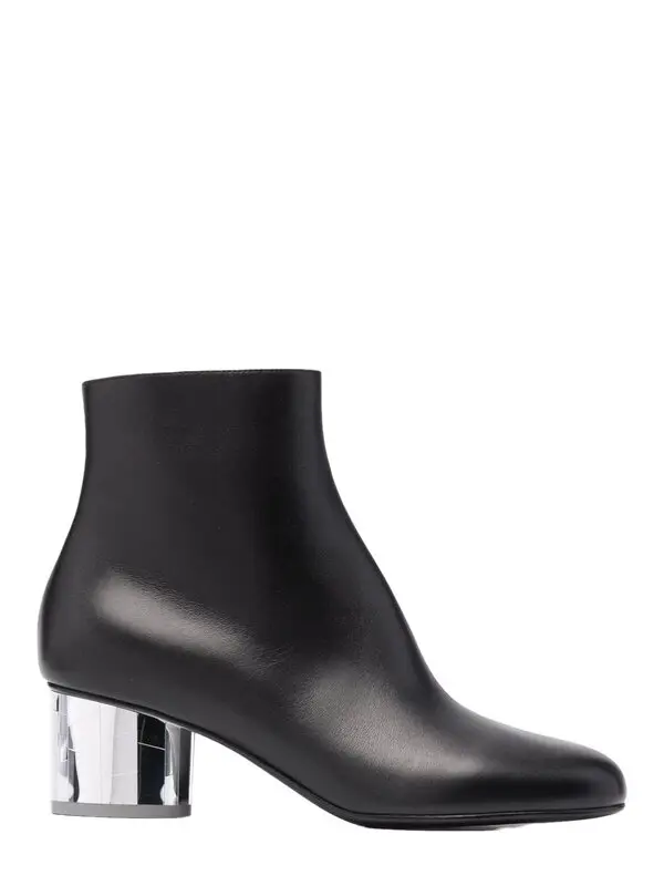 FERRAGAMO Block-heel Ankle Boots - Black