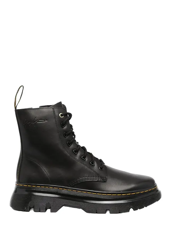 Yohji Yamamoto X Dr. Martens Lace-up Boots - Black