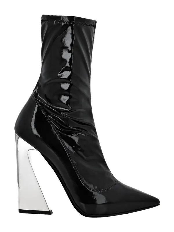 Philipp Plein Naplak Pointed Boots - Black