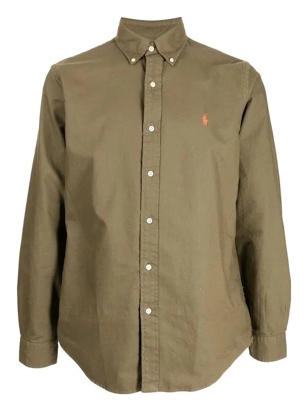 Polo Ralph Lauren Classic Button-up Shirt - Green