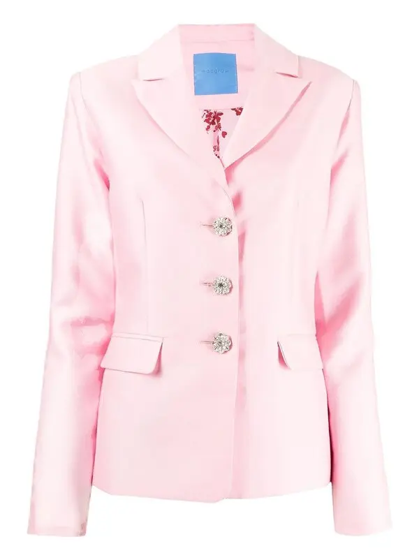 MACGRAW Composer Single-breasted Jacket - Pink
