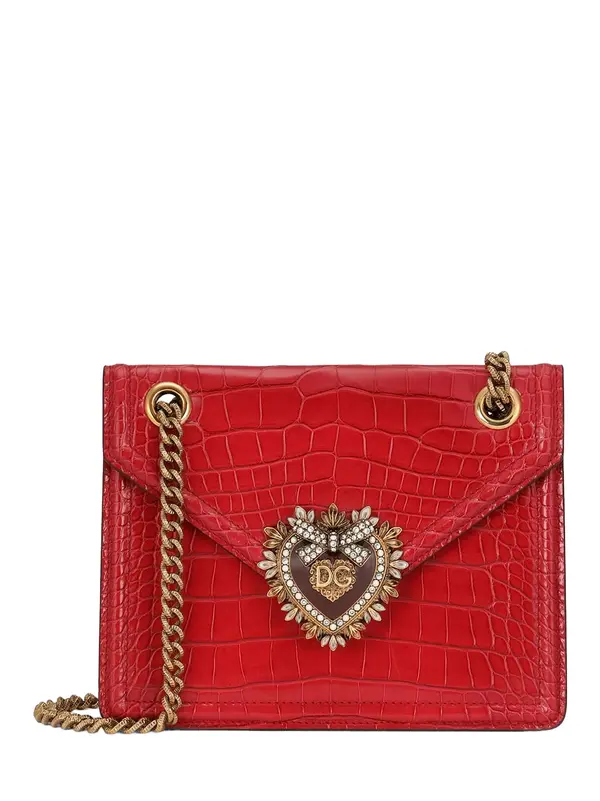 Dolce & Gabbana Red Shoulder Bags For Women - Sale Up To 50% Off