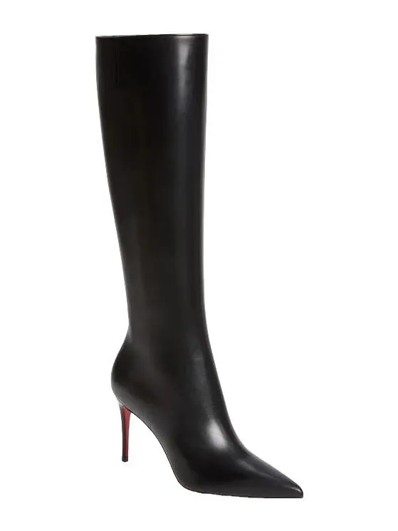 CHRISTIAN LOUBOUTIN So Kate Pointed Toe Boots - Black