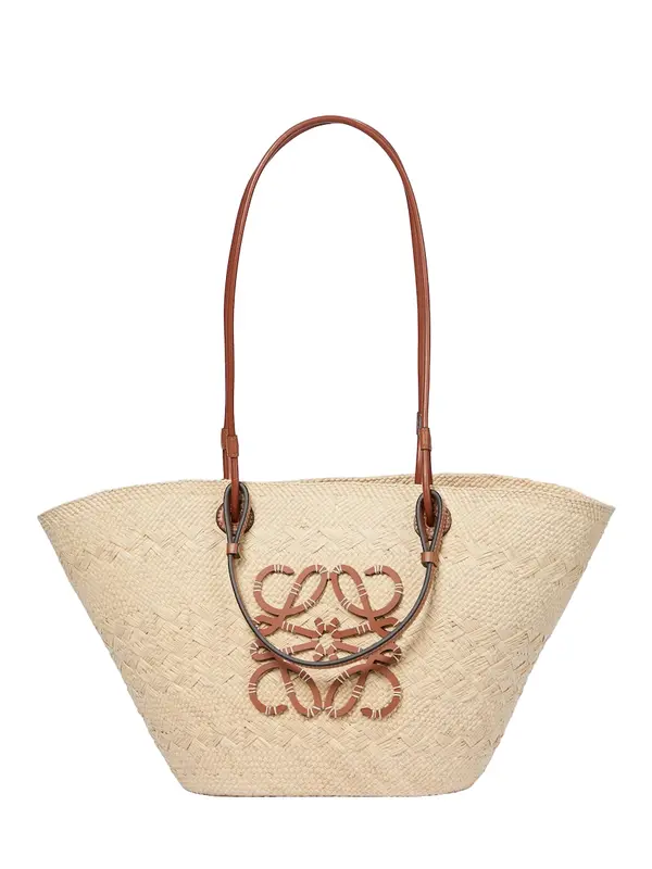 Loewe Paula's Ibiza Anagram Basket Bag - Beige