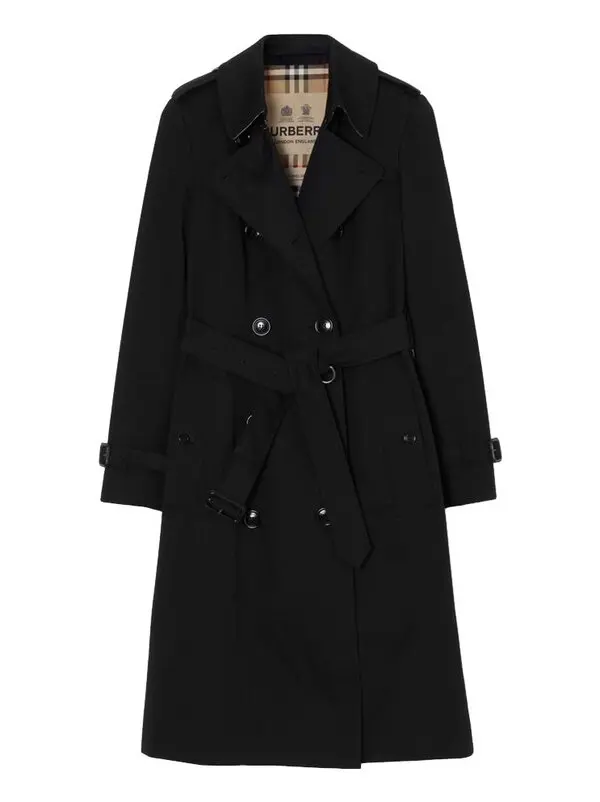 Burberry The Chelsea Heritage Trench Coat - Black
