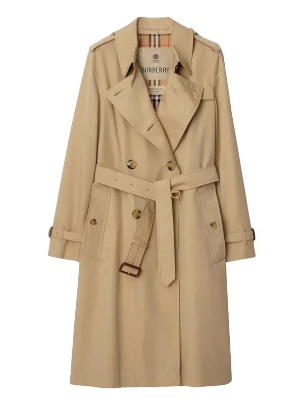 Burberry The Kensington Heritage Trench Coat - Honey