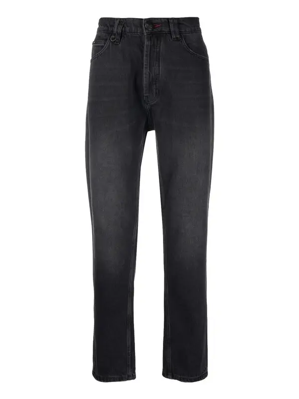 Philipp Plein Carrot-cut Jeans - Black
