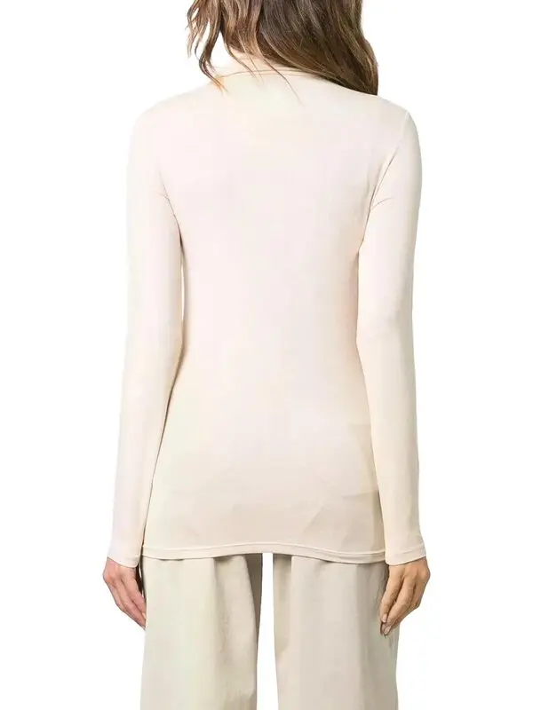 Majestic Filatures Roll-neck Top - Neutrals
