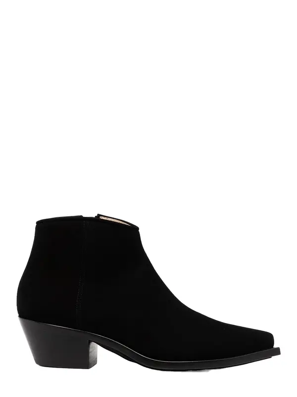 Fabiana Filippi Pointed-toe Ankle Boots - Black