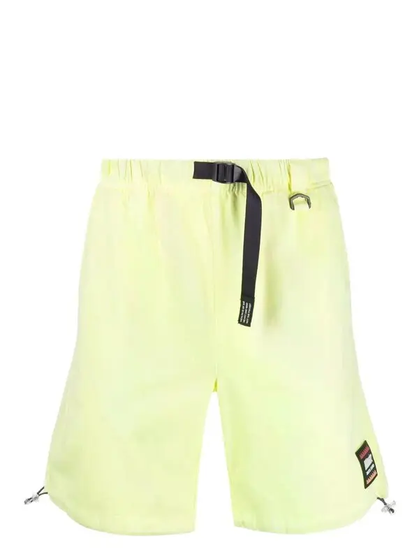 BILLIONAIRE BOYS CLUB Logo-patch Shorts - Yellow