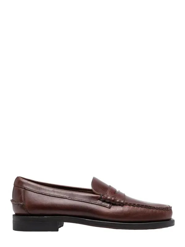 SEBAGO Leather Loafers - Brown