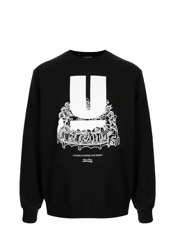 UNDERCOVERISM Ism For Rebels Sweatshirt - Black