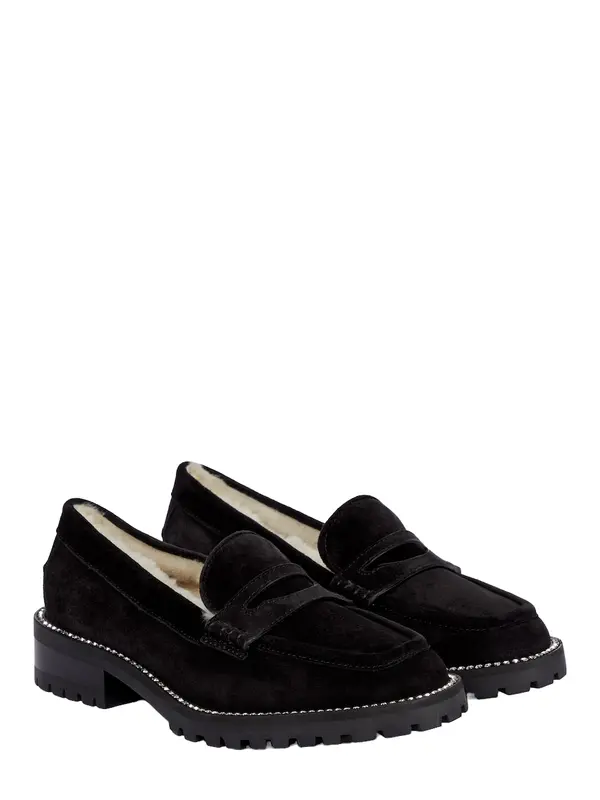 JIMMY CHOO Deanna Loafers - Black