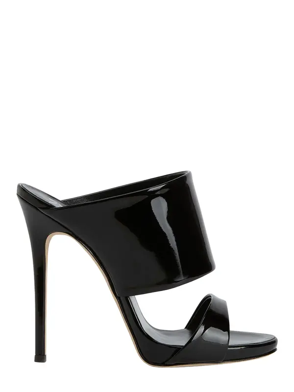 GIUSEPPE ZANOTTI 120mm Andrea Sandals - Black