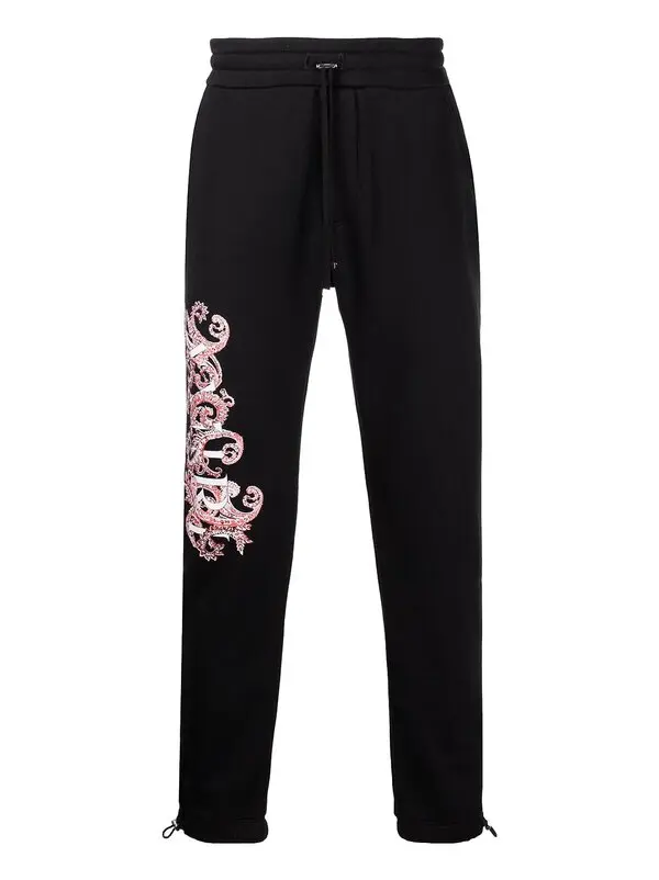 Amiri Paisley-print Track Pants - Black