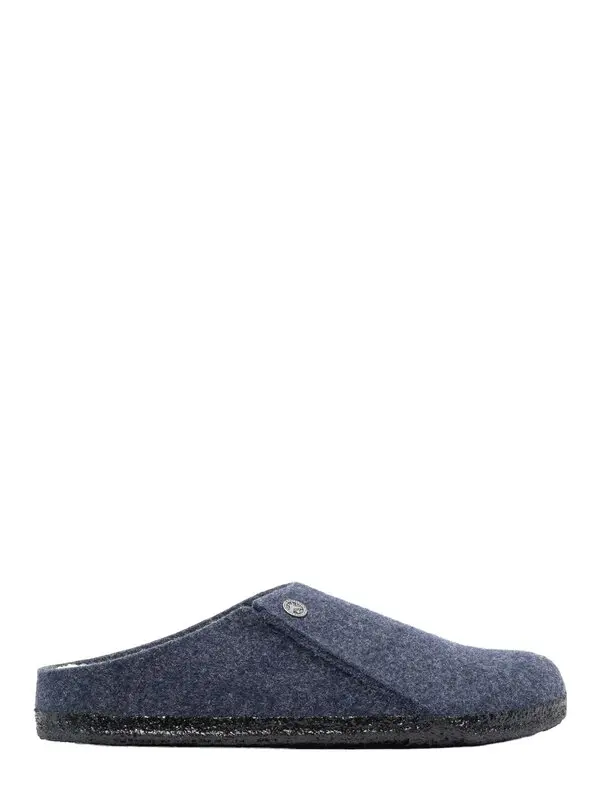 BIRKENSTOCK Zermatt Wool Felt Slippers - Blue