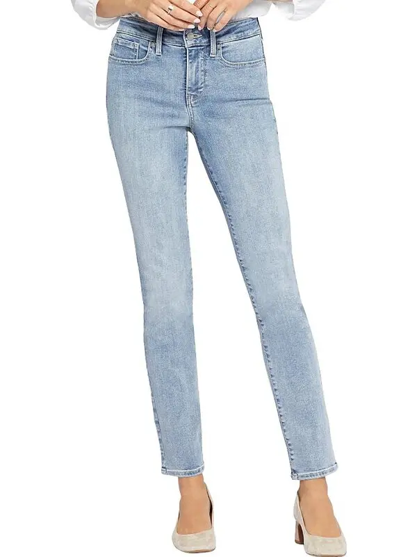NYDJ Petite Sheri High Rise Slim Leg Jeans - Haley