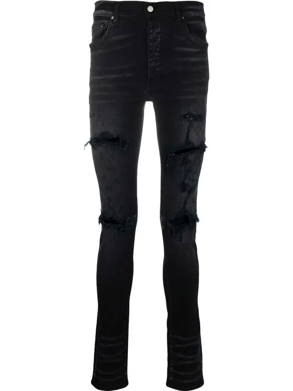 Amiri Trasher Plus Skinny Jeans - Black