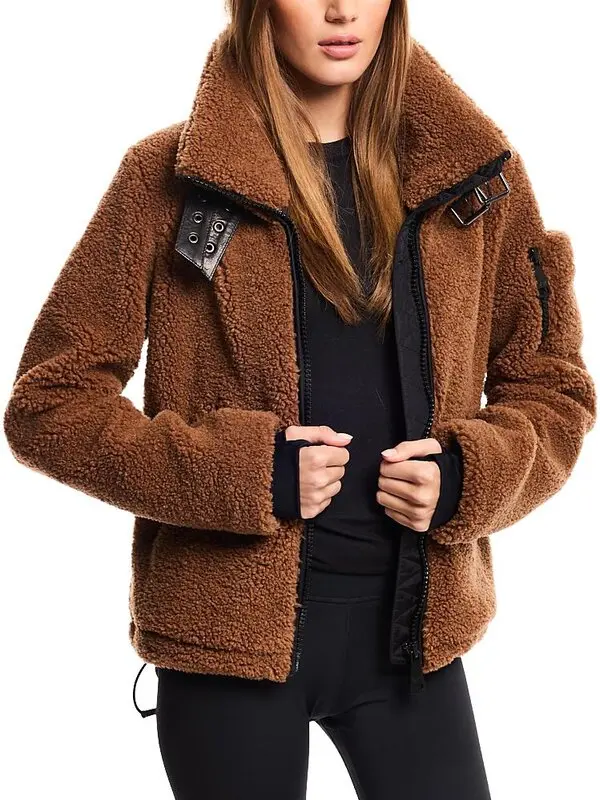 Sam. Sherpa Denver Jacket - Teddi