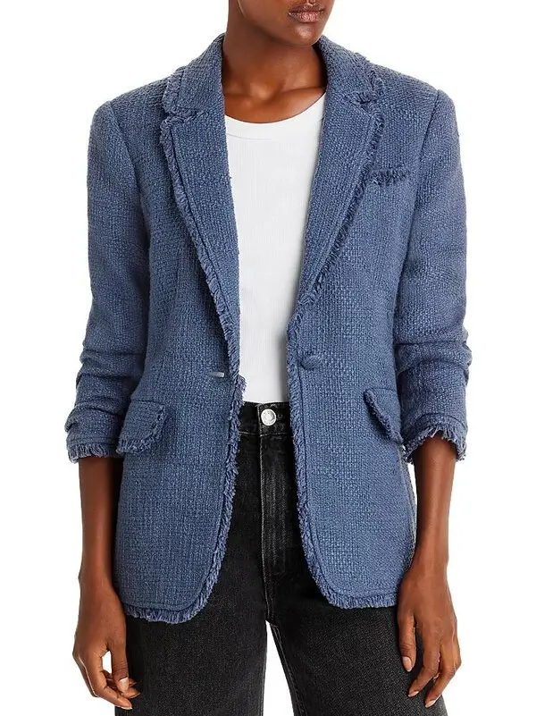 Cinq À Sept Khloe Boucle Blazer - Shadow