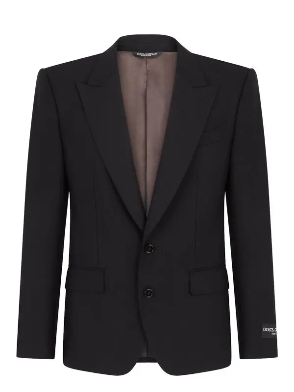 Dolce & Gabbana Sicilia-fit Single-breasted Suit - Black