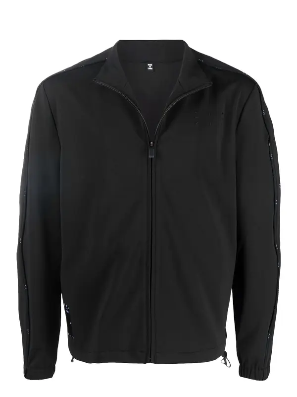 Alexander McQueen Contrast-trim Jacket - Black