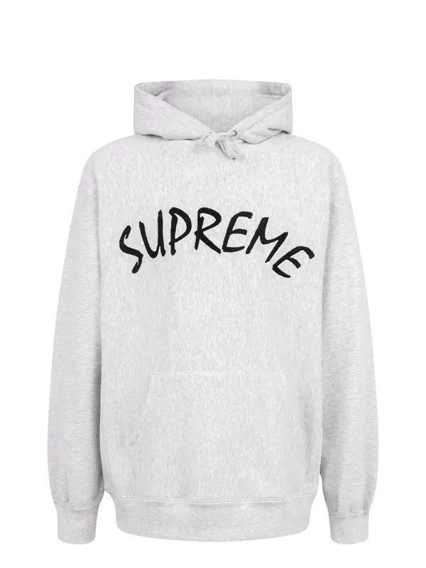 Supreme Ftp Arc Logo Hoodie - Grey